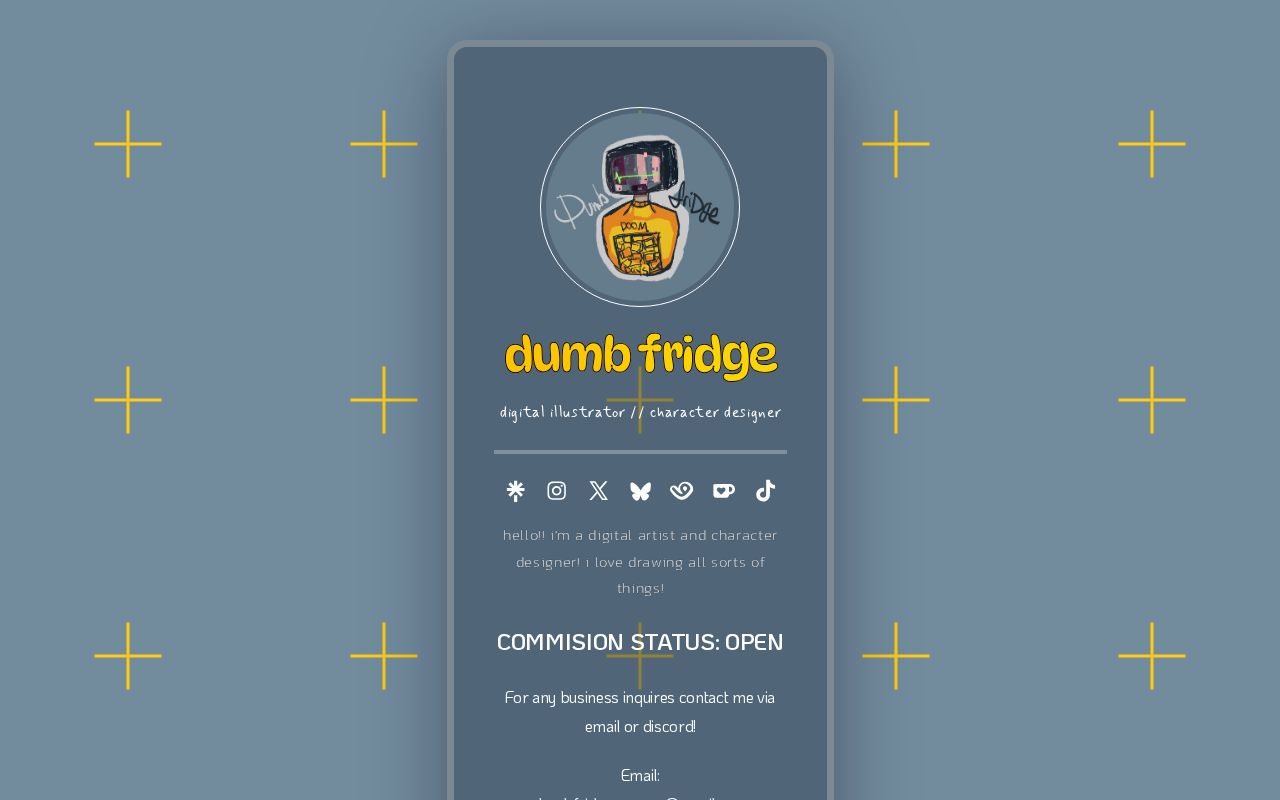 Dumb Fridge Commissions